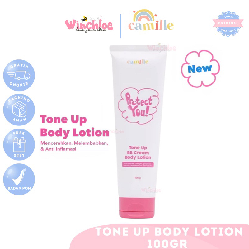 ️WINCHLOE ️ Body LOTION TONE UP CAMILLE BEAUTY |Body LOTION TONE UP BB ...