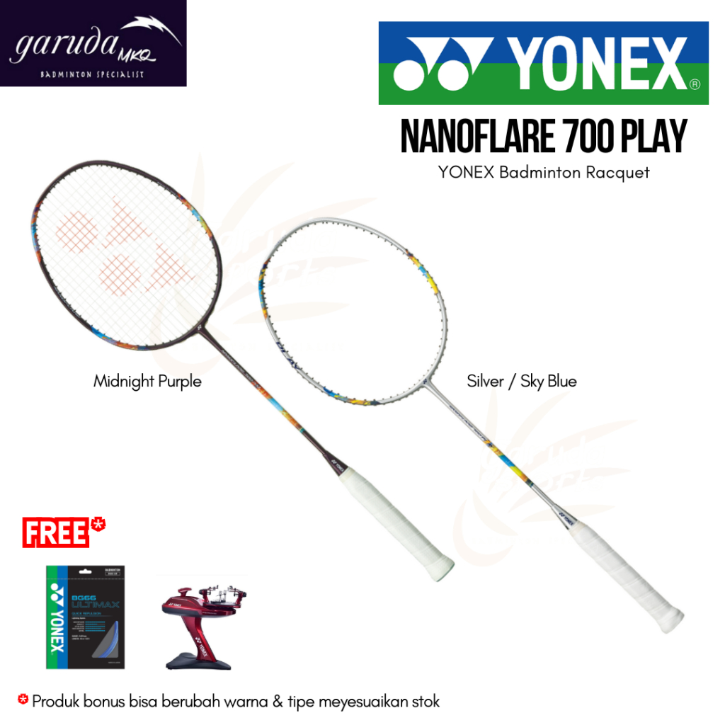 Yonex NANOFLARE 700 PLAY/NF 700 PLAY Midnight Purple/NF 700 PLAY Silver ...