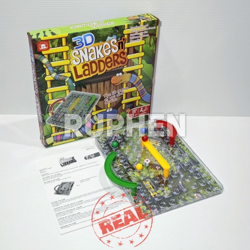 Snake Ladder 3D Snake Ladder Simple Lite Edition | Shopee Malaysia