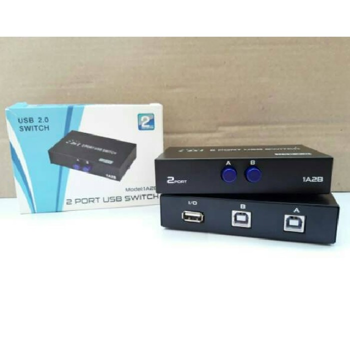 USB SWITCH 2 PORT / MANUAL SWITCH PRINTER 2 PORT / DATA SWITCH | Shopee Malaysia