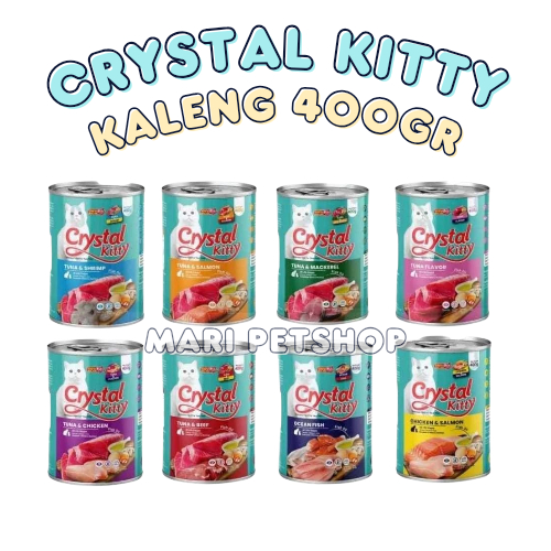 Crystal Kitty Canned Wet Cat Food All Ages All Variant | Shopee Malaysia