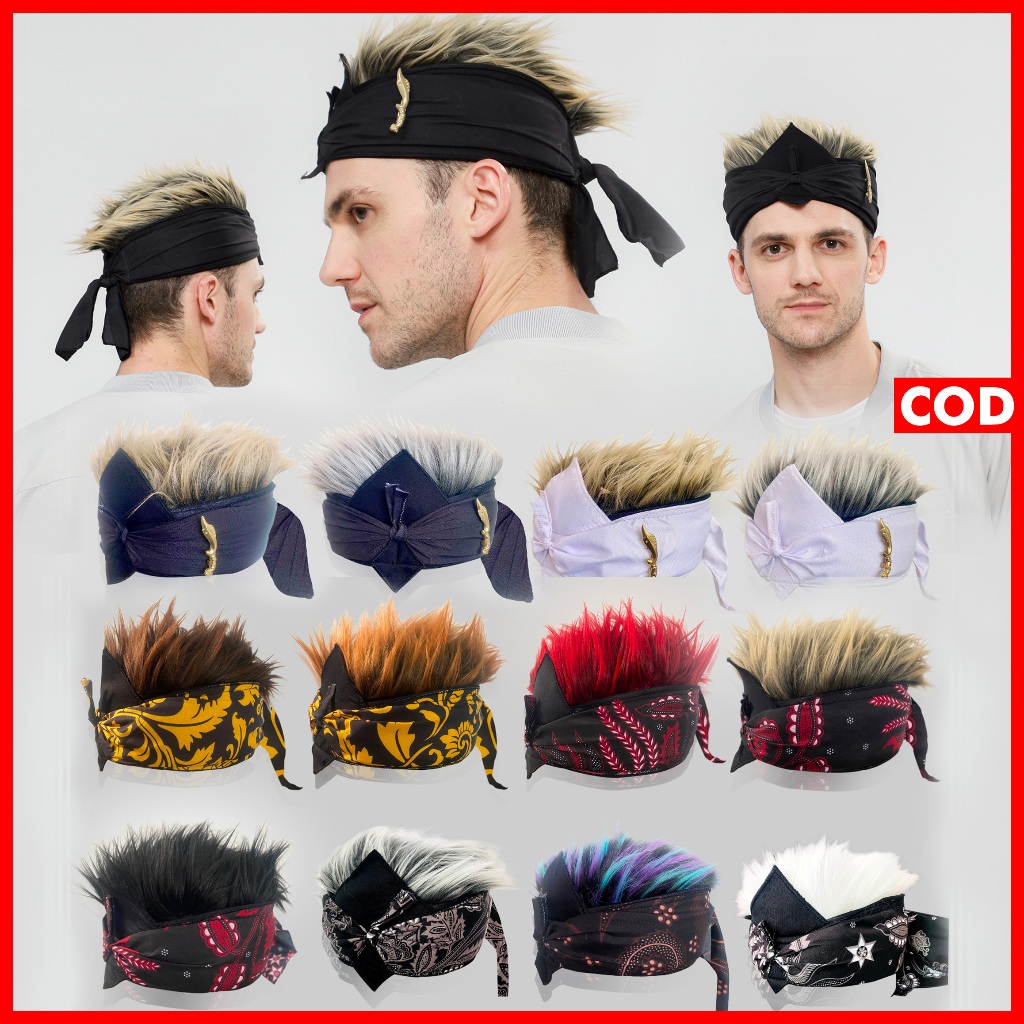 HITAM KAYU Udeng Fake Hair kujang siliwangi wholesale original sharp ...