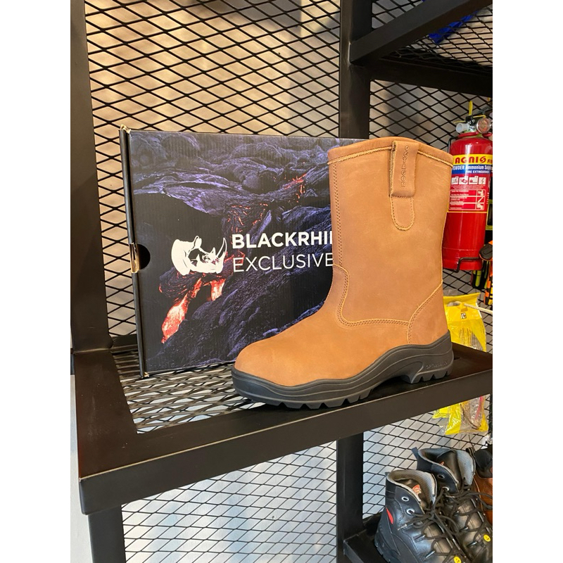 Safety Shoes Black Rhino Exclusive Mocca Brown Safety Shoes Black Rhino ...