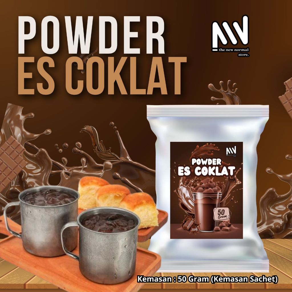 Viral Chocolate Ice Powder 50 Grams Per Pack / Pure Chocolate Powder ...