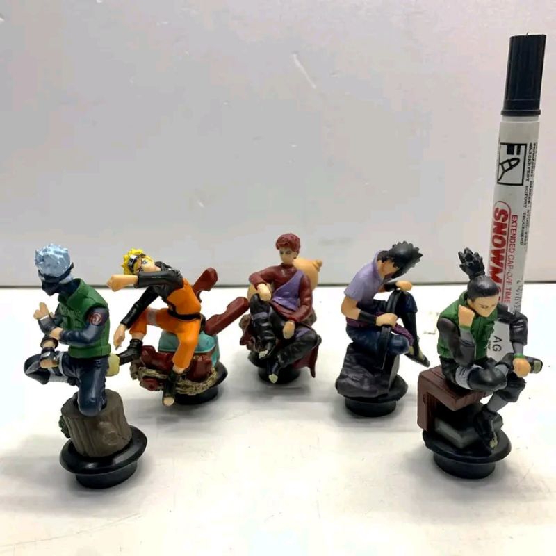 Action figure Toys uzumaki naruto gaara sasuke kakashi sasuke shikamaru ...