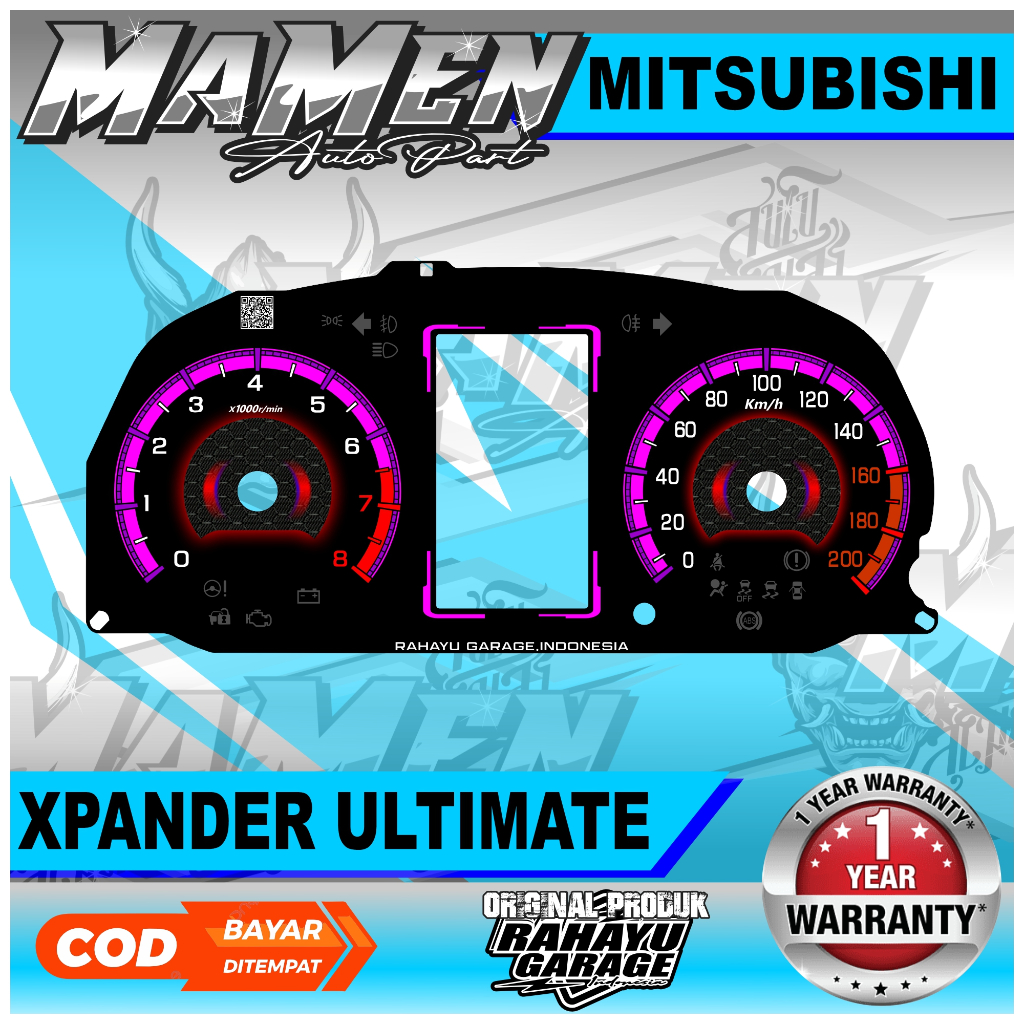 Custom MITSUBISHI XPANDER ULTIMATE SPEEDOMETER BOARD | Shopee Malaysia