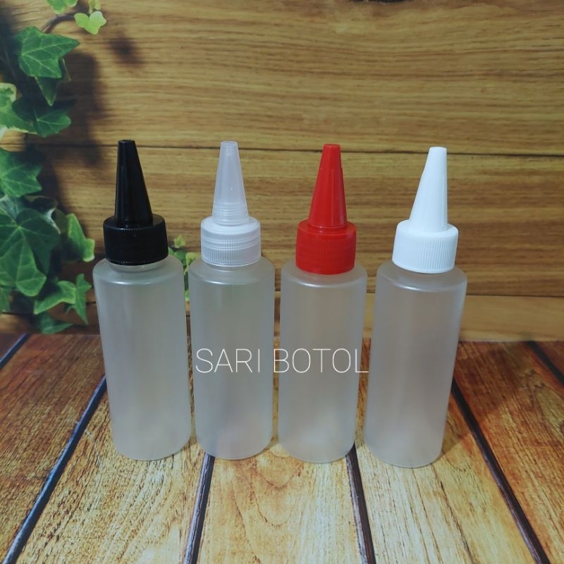 Ink Bottle 100ML RF NATURAL FROSTED Cone Cap Color Variant/100ML Cone ...