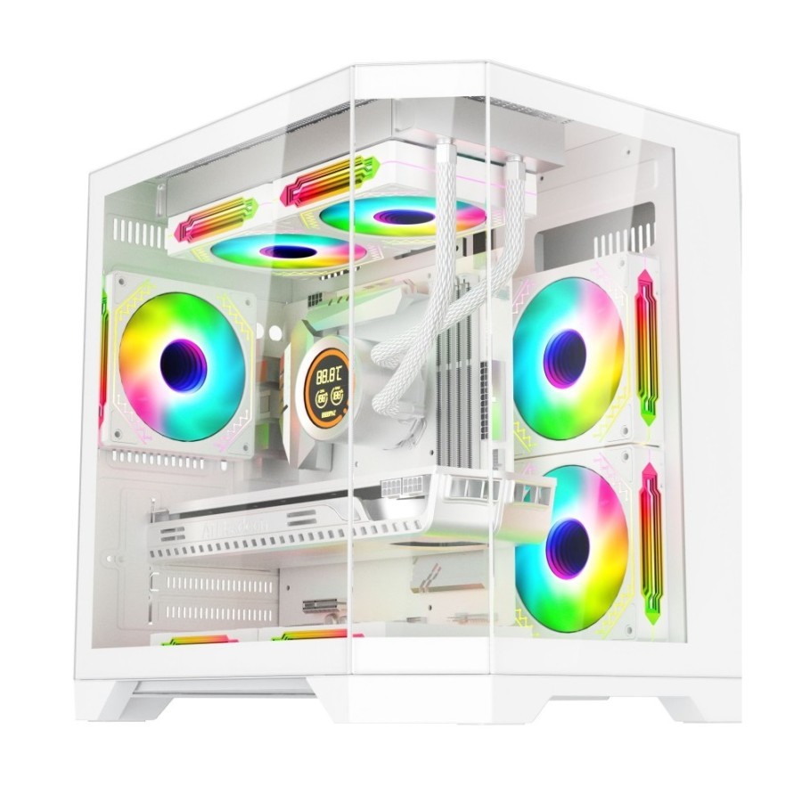 Aigo FT350 White M-ATX PC Case | Shopee Malaysia