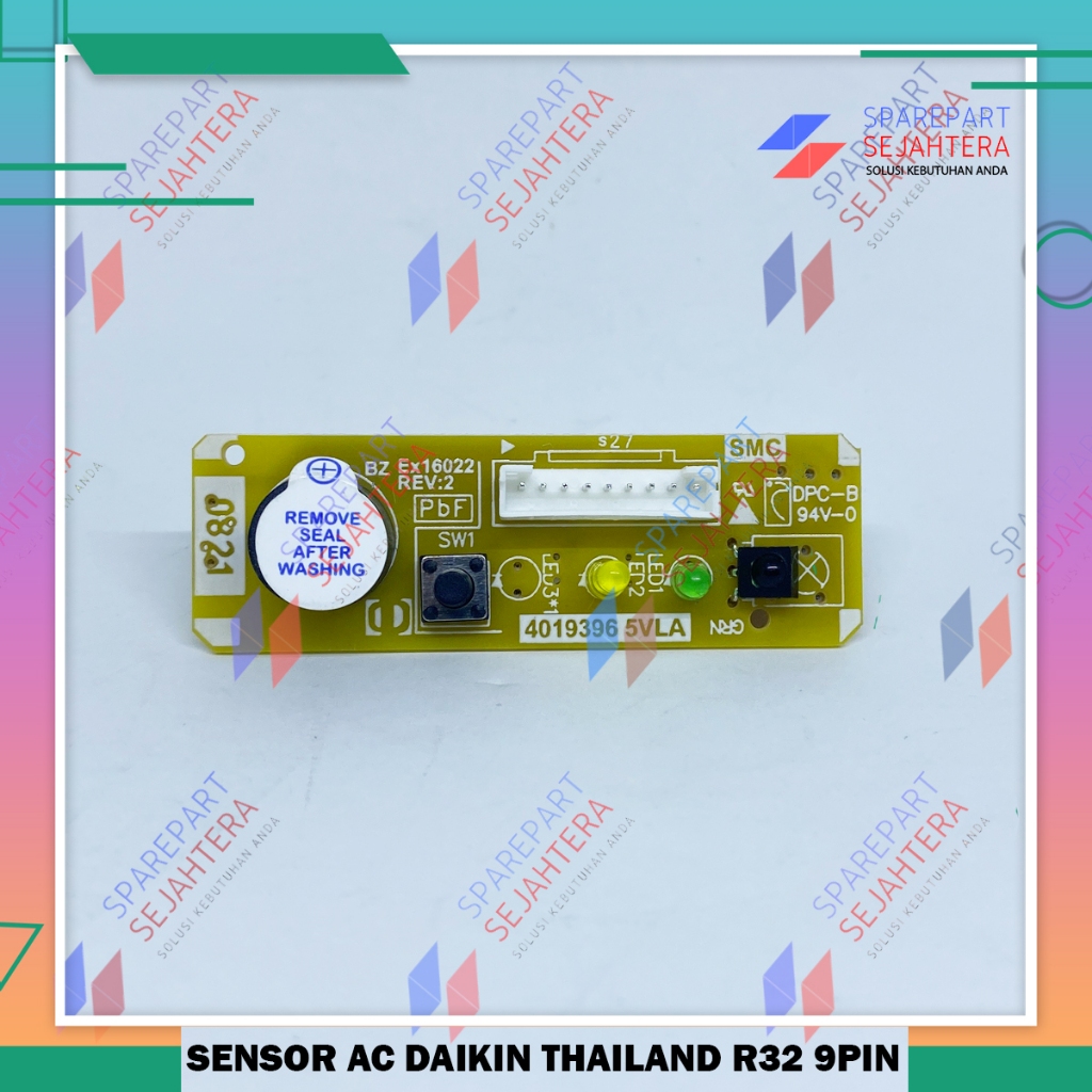 Daikin THAILAND FTC 9-PIN REMOTE SENSOR AC Module PCB DISPLAY REMOTE ...