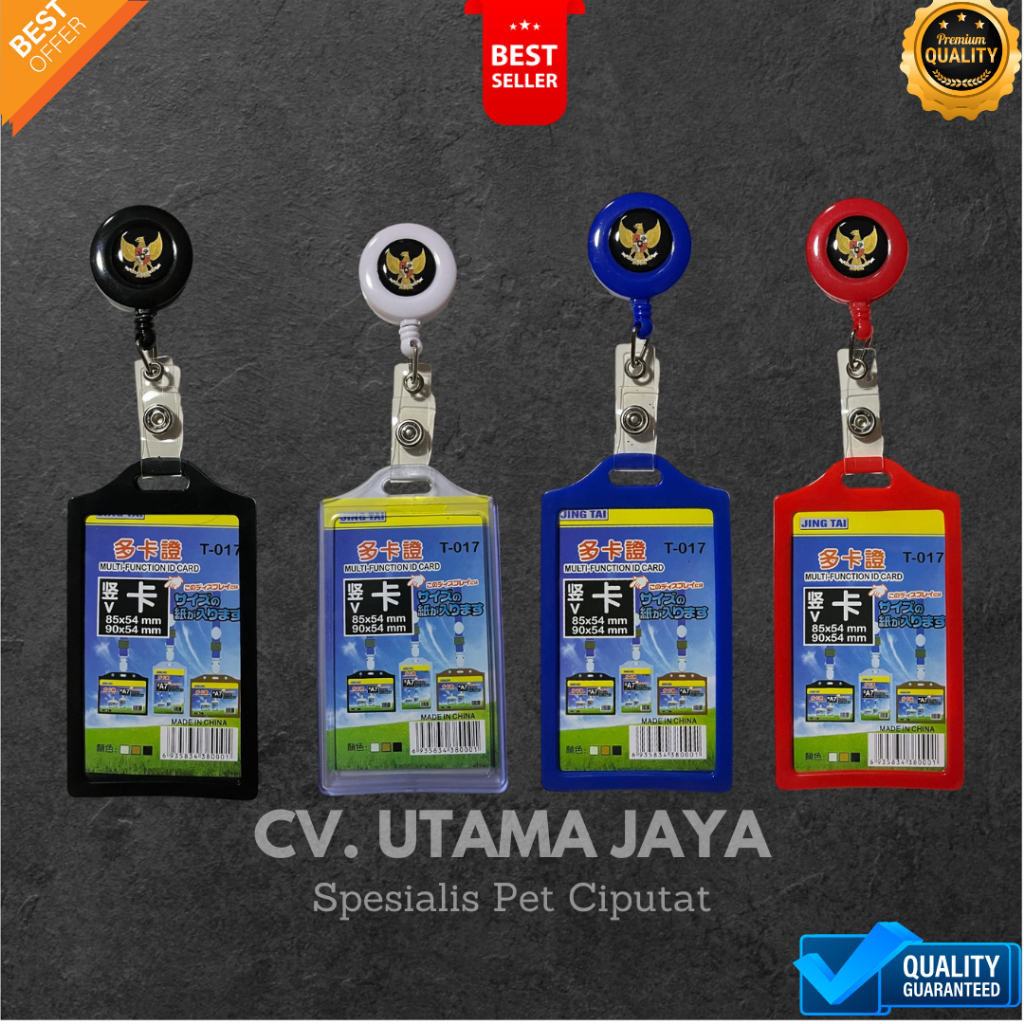 Garuda ID CARD Name Tag Yoyo GARUDA Lanyard Identification Tag | Shopee ...