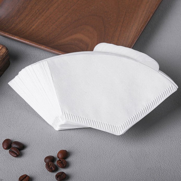 Coffee Filter Paper Coffee Filter Paper One Two Cups 1-2 Cups 100pcs ...