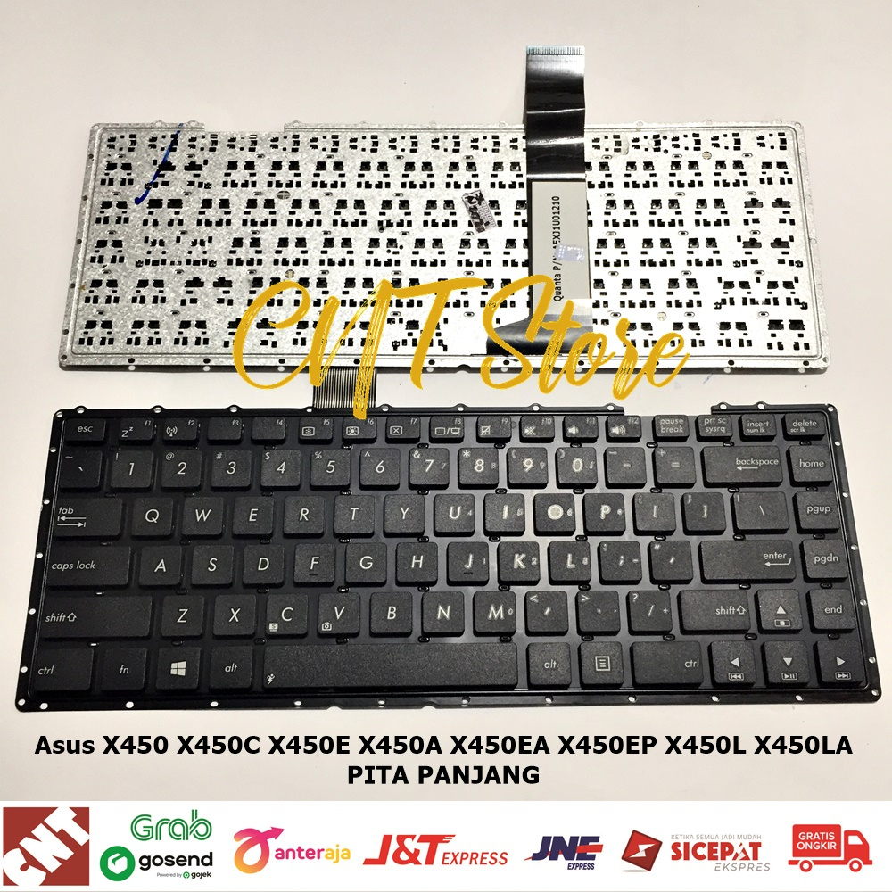 Asus X450 X450C X450E X450A X450EA X450EP X450L X450LA Keyboard - LONG ...