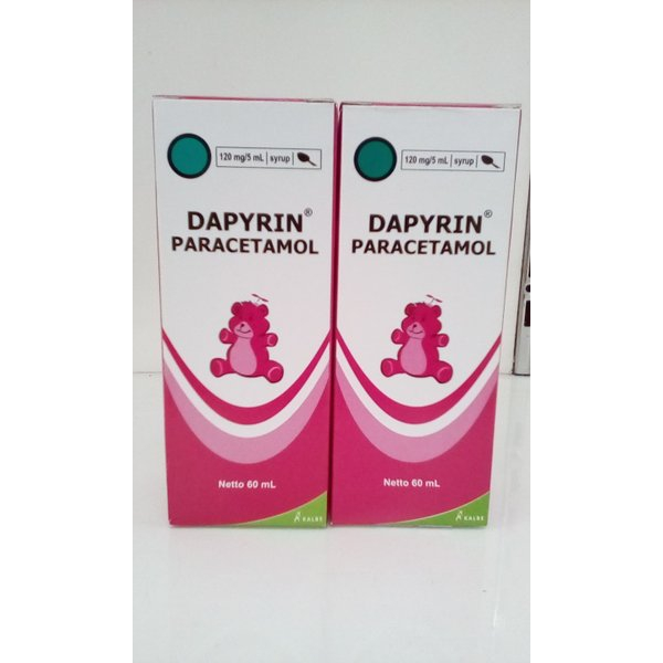Dapyrin (paracetamol) syr 60ml | Shopee Malaysia