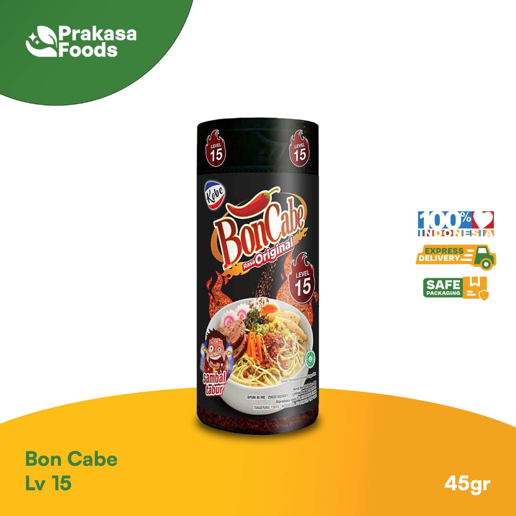 Original Bon Chili Level 15 45gr | Shopee Malaysia