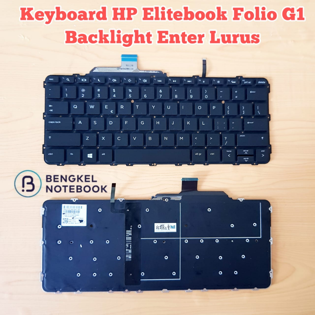 Hp Elitebook Folio G1 Keyboard 904671-001 Hpm15g23usj442 Backlight ...