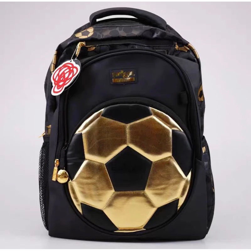 Smiggle BACKPACK For Elementary School Children/BACKPACK SOCCER BLACK ...