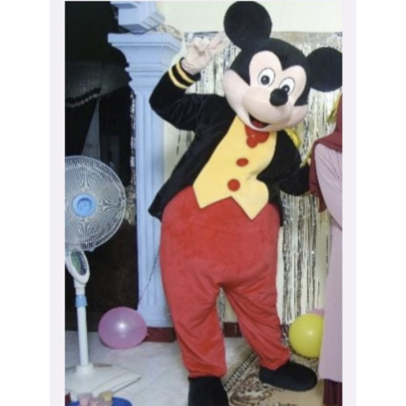 Mickey mouse Tie Clown Costume | Shopee Malaysia