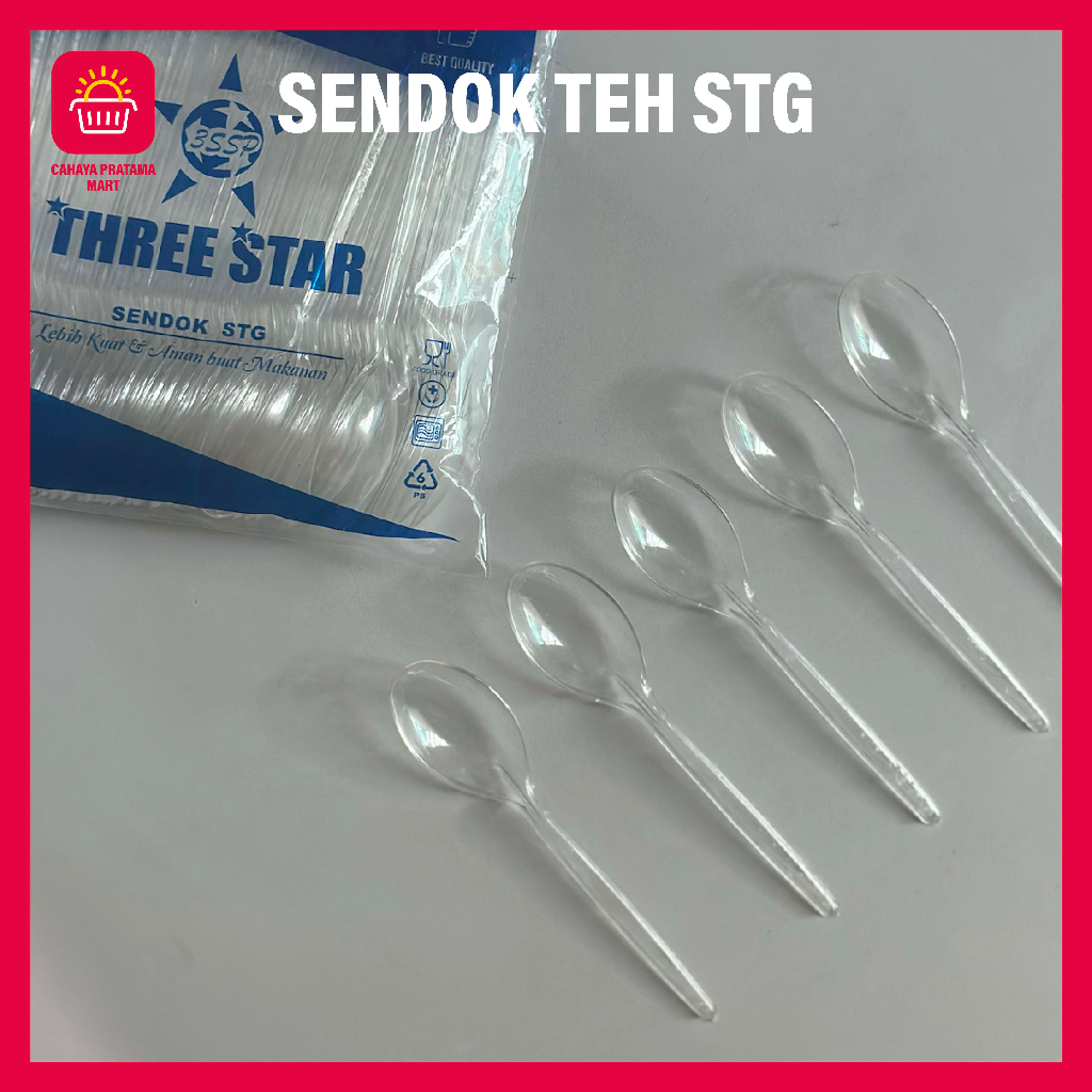 Clear TEA SPOON STG SPOON contains 100 pcs | Shopee Malaysia