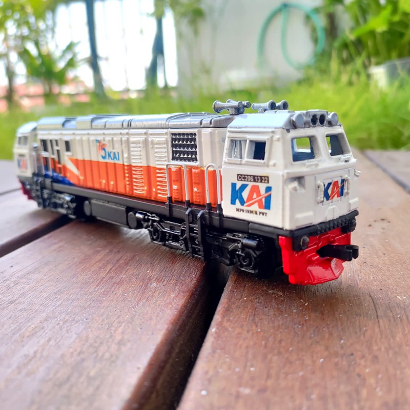 Miniature Indonesian Railway Locomotive Carriage CC206 (Handmade ...
