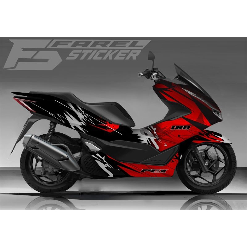 Honda pcx 150/160 full body motorbike decal, various decal stickers for ...