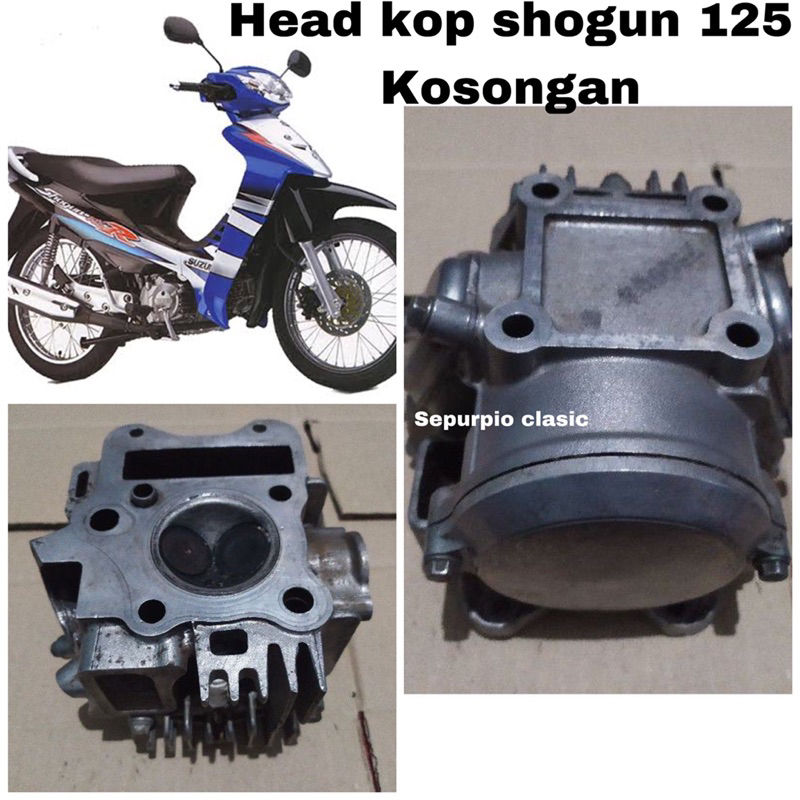 Original empty shogun 125 head header | Shopee Malaysia