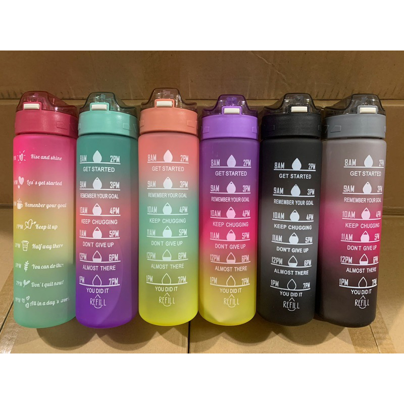 1 LITER TIME BOTTLE + 2D & 3D STICKERS / 1 LITER VIRAL BOTTLE / 1 LITER ...