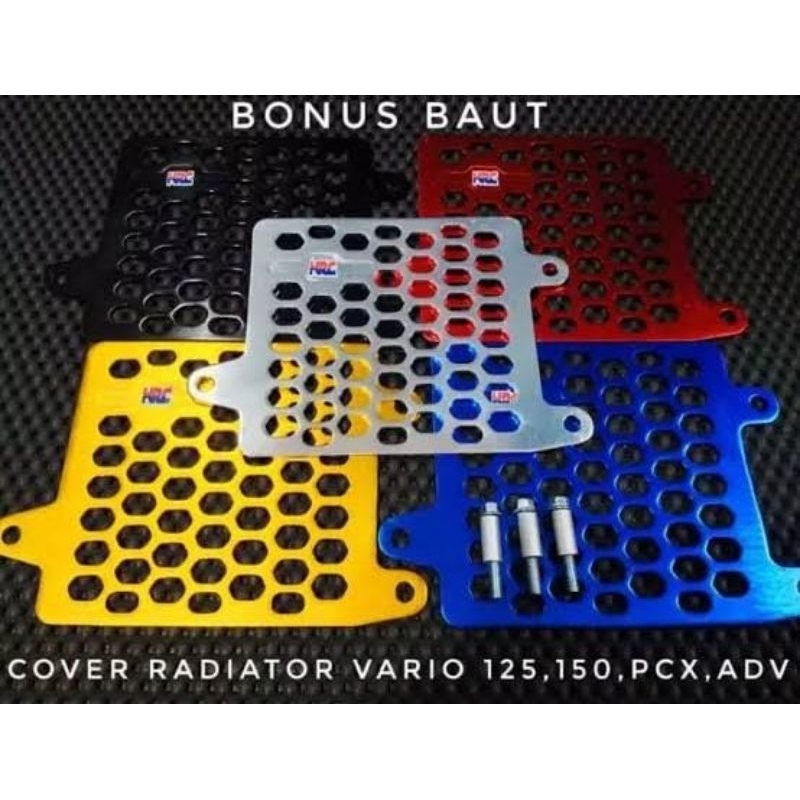 Motorcycle RADIATOR COVER RADIATOR COVER HRC VARIO 125 150 PCX ADV FULL ...