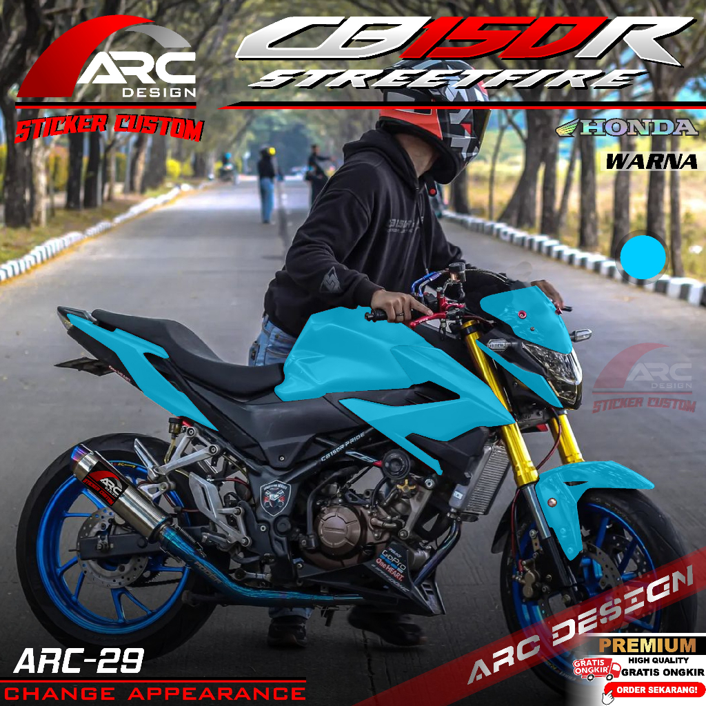 Newest Decal Sticker Honda CB 150R Streetfire V3 Full body - Skotlet ...