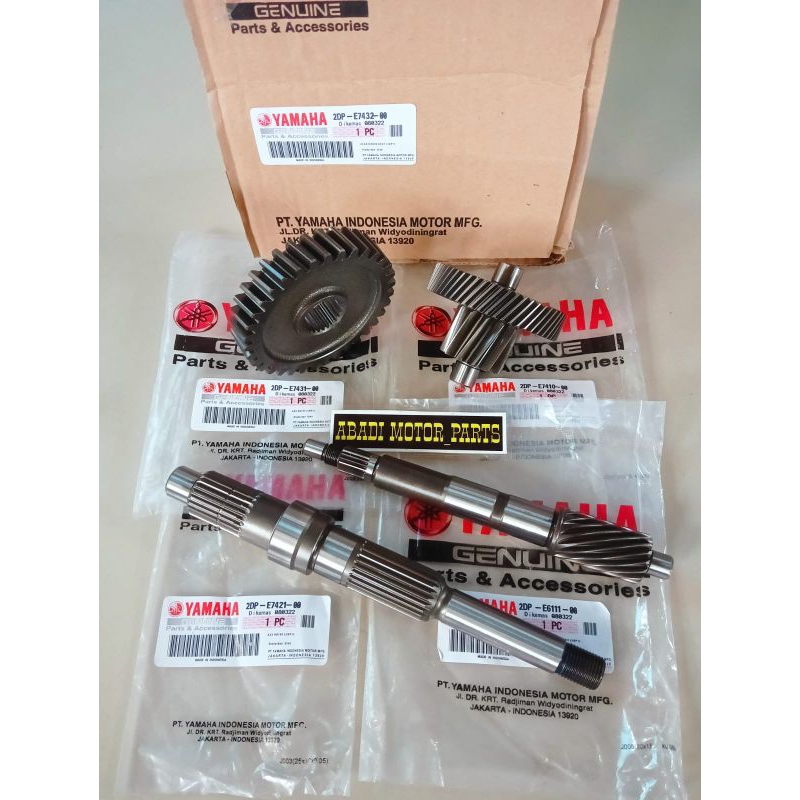 Ratio TEETH SET CONTAINS 4 YAMAHA NMAX OLD/NMAX NEW/CODE-2DP | Shopee ...