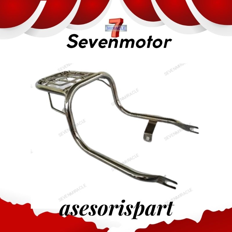 Stirrup C70 rear clamp rack c 70 Rear Luggage Rack for Street Cub ...