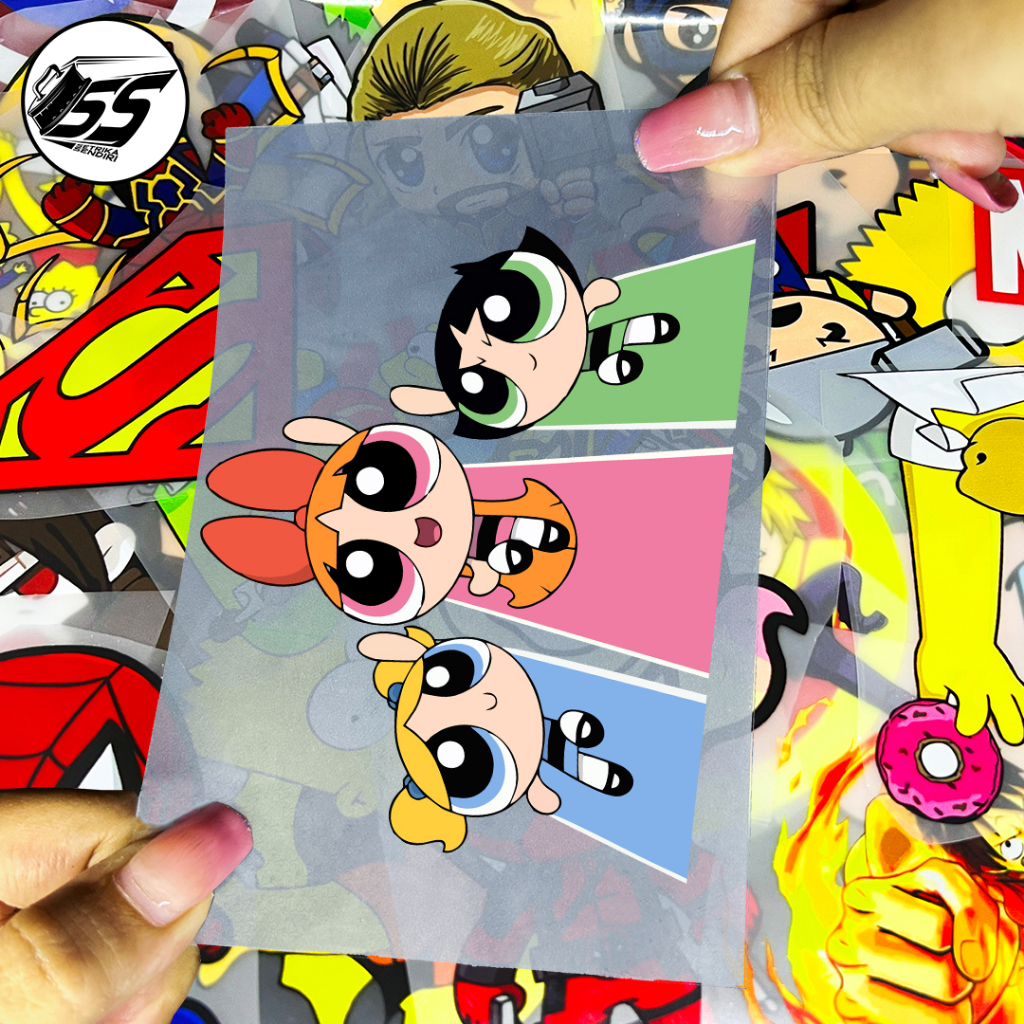 Dtf SABLON - Iron SABLON - THE POWER PUFF GIRLS - A5 | Shopee Malaysia