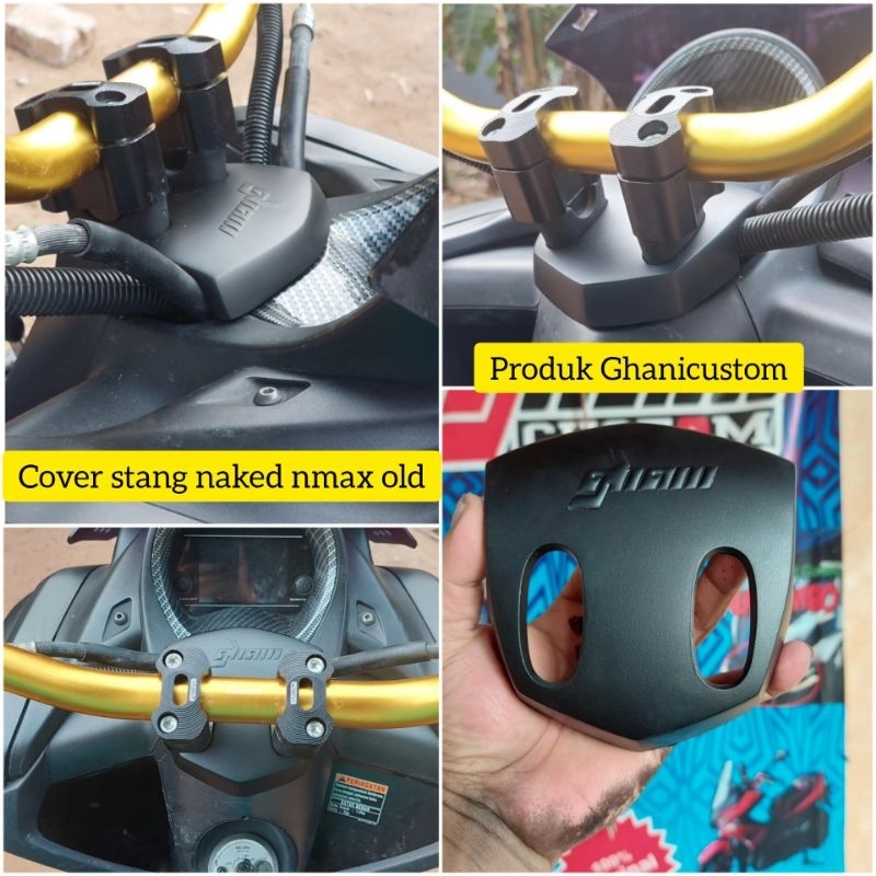 YAMAHA NMAX OLD handlebar mount Cover by ghanicustom | Shopee Malaysia