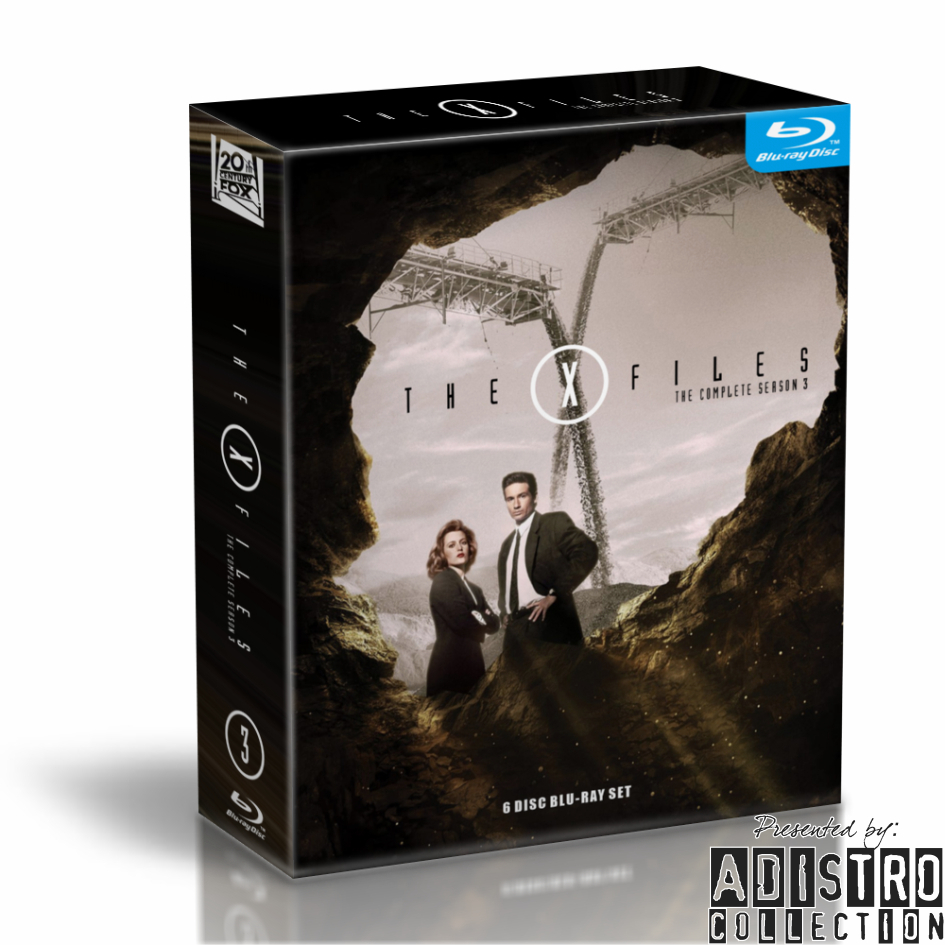 Blu-ray Film THE X-FILES SEASON 3 edition BOX SET COMPLETE | Shopee ...