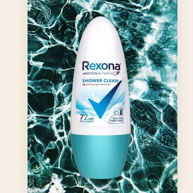 Rexona Women Deodorant Roll On Shower Clean 45ml | Shopee Malaysia