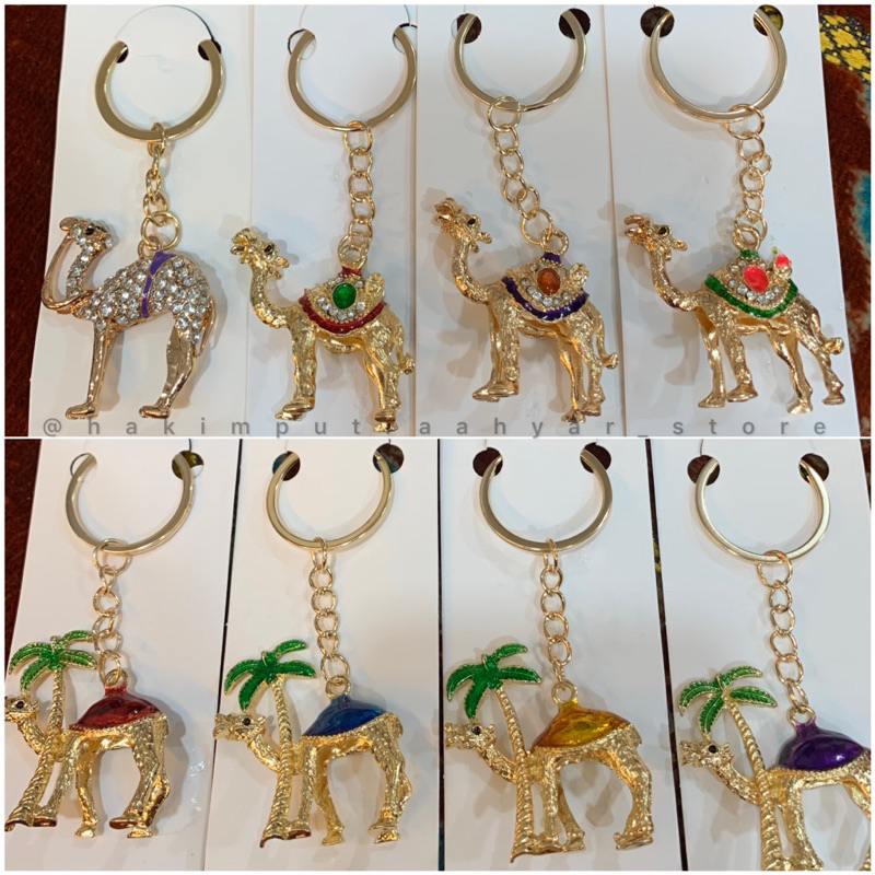 GANTUNGAN Makkah Madinah Camel Ganci / Keychain Hajj and Umrah ...
