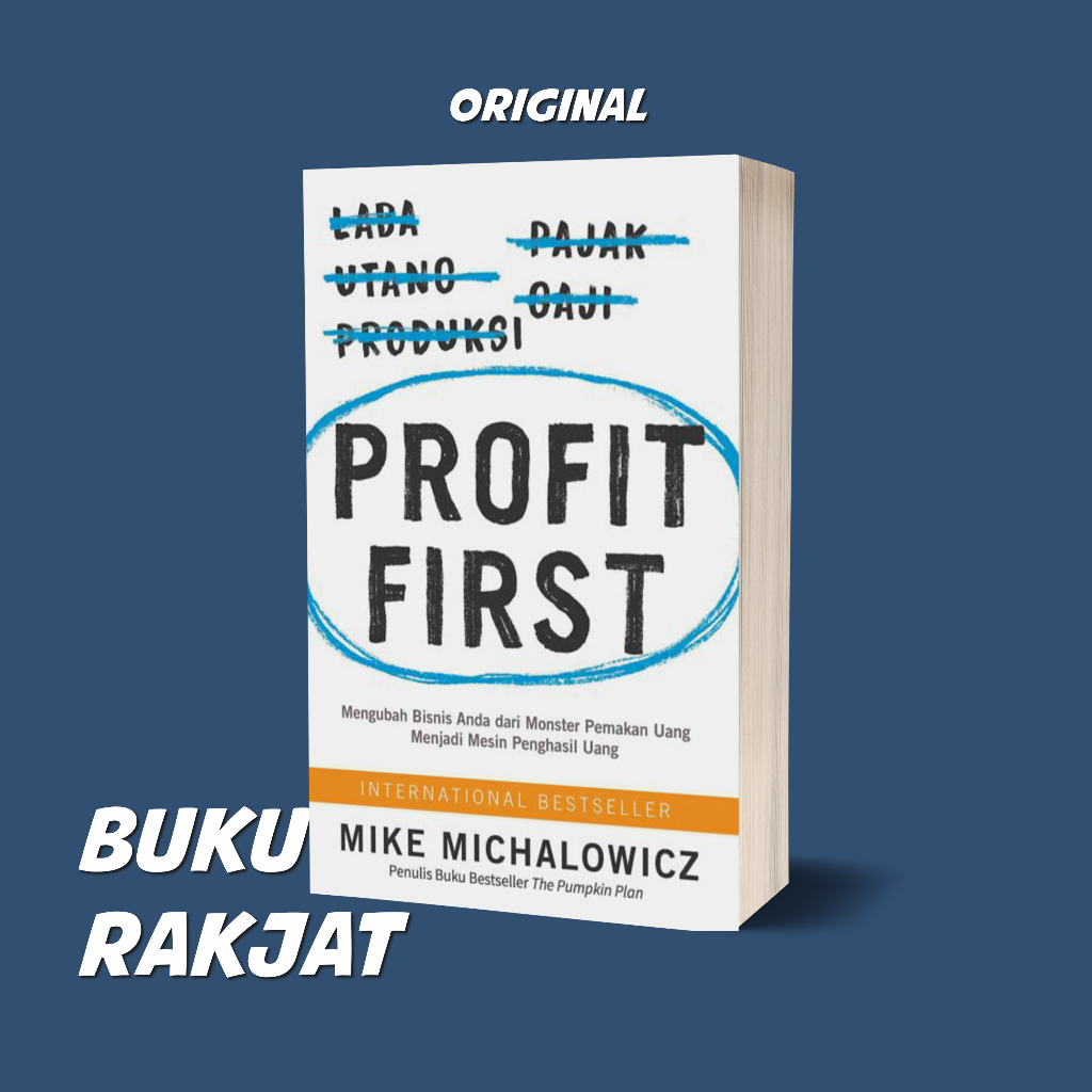 Profit First book by Mike Michalowicz - Renebook | Shopee Malaysia