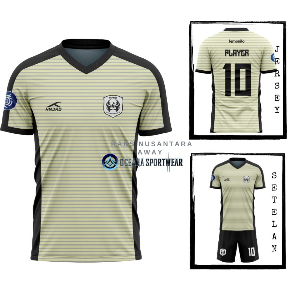 Jersey RANS NUSANTARA AWAY 2023-2024 FULL PRINTING PREMIUM FREE NAMESET ...