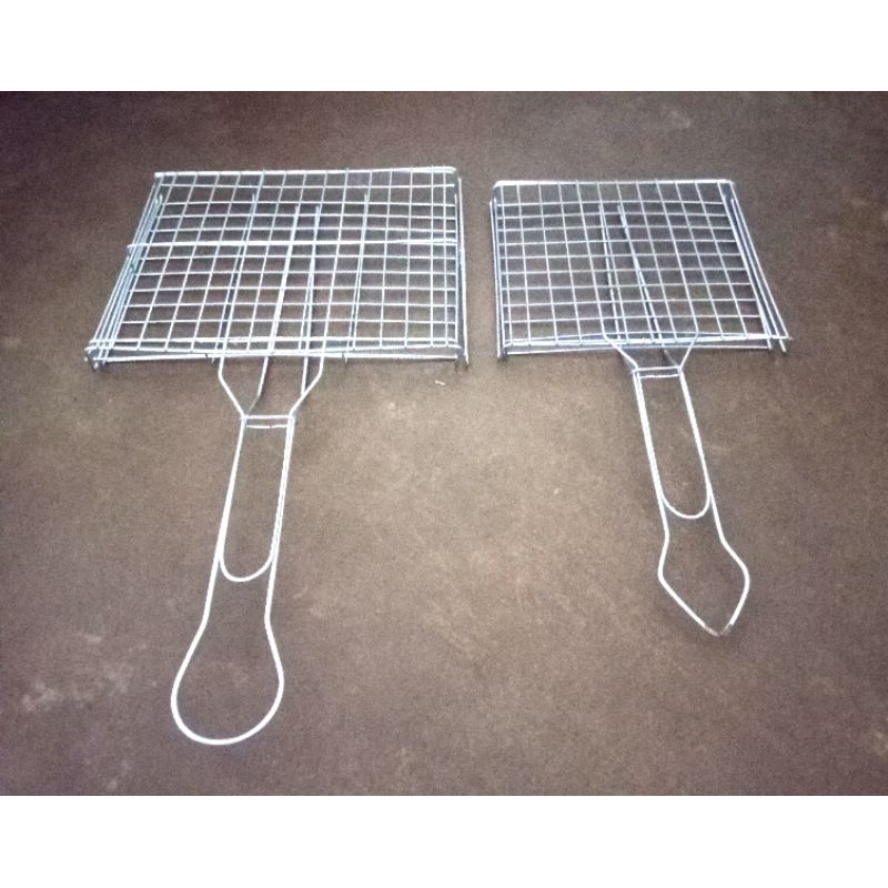 Chicken fish grill / BBQ grill / thick stainless steel satay grill in ...