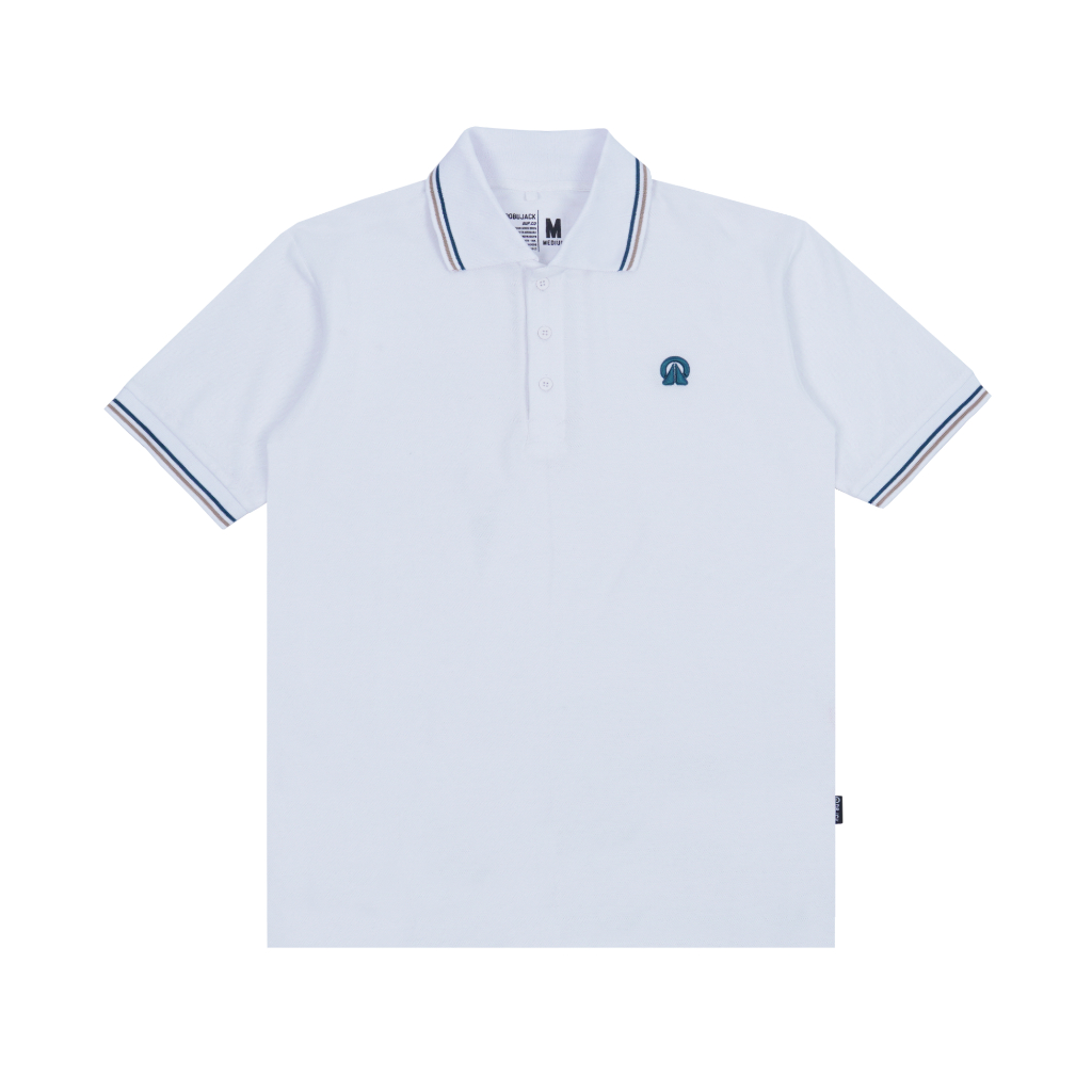 Dobujack Polo Shirt Mavin White | Shopee Malaysia