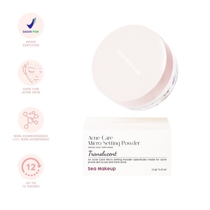 Sea Makeup Acne Micro Setting Powder | Shopee Malaysia
