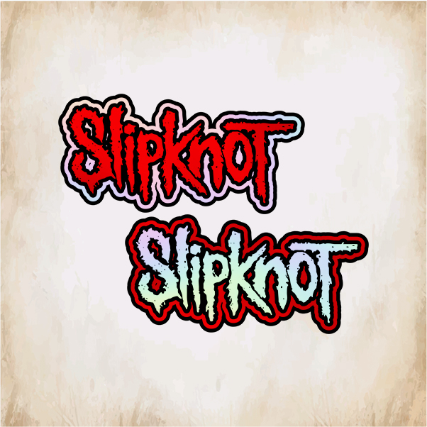 Slipknot BAND LOGO HOLOGRAM STICKER | Shopee Malaysia