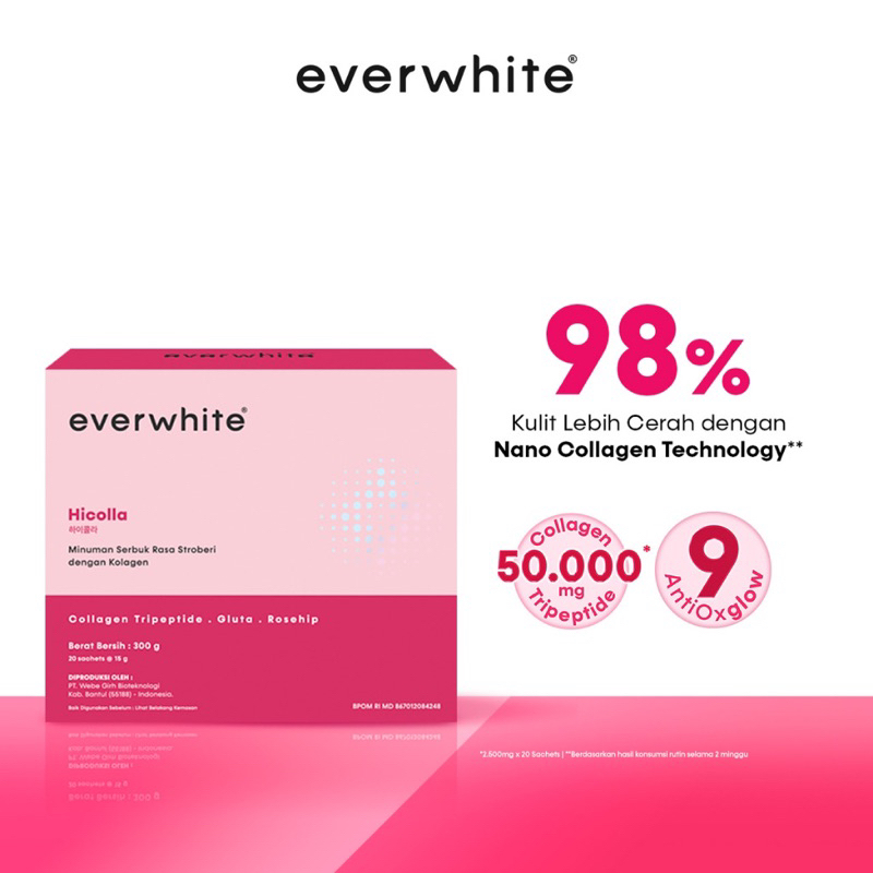 EVERWHITE EVERWHITE EVER WHITE HICOLLA / LIGHTENING COLLAGEN POWDER ...