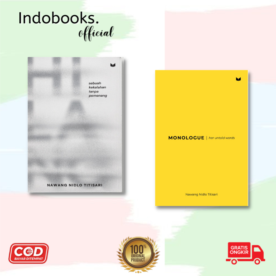 Monologue Novel & Lost Novel (Cover 2023) By Nawang Nidl Titisari ...