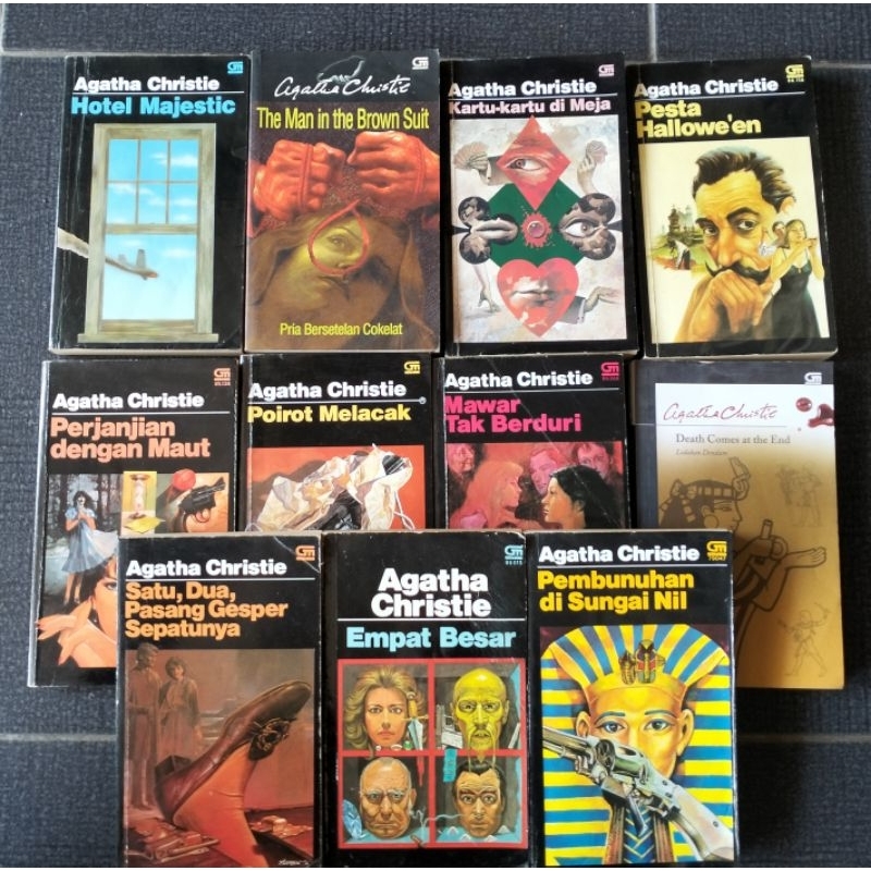 Agatha Christie's Novel Old School Cover | Shopee Malaysia