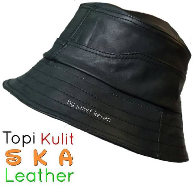 Ska Hat Genuine Leather Unique Cool Stylish Men's Field Hat Cowboy Hat ...