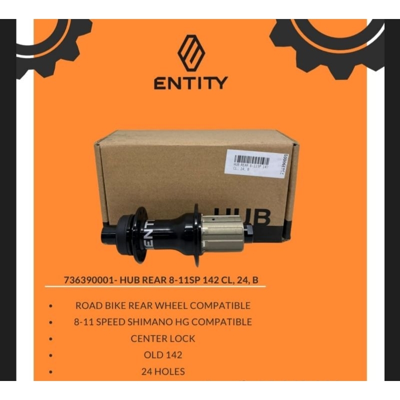 Hub freehub Entity 24 hole Centrelock 8-11 speed Road bike | Shopee ...