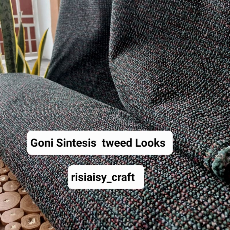 Synthetic Jute Tweed Looks | Shopee Malaysia