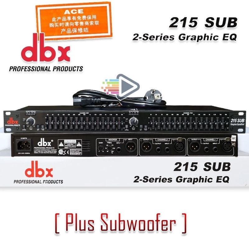 Equalizer dbx 215+SUB | Shopee Malaysia