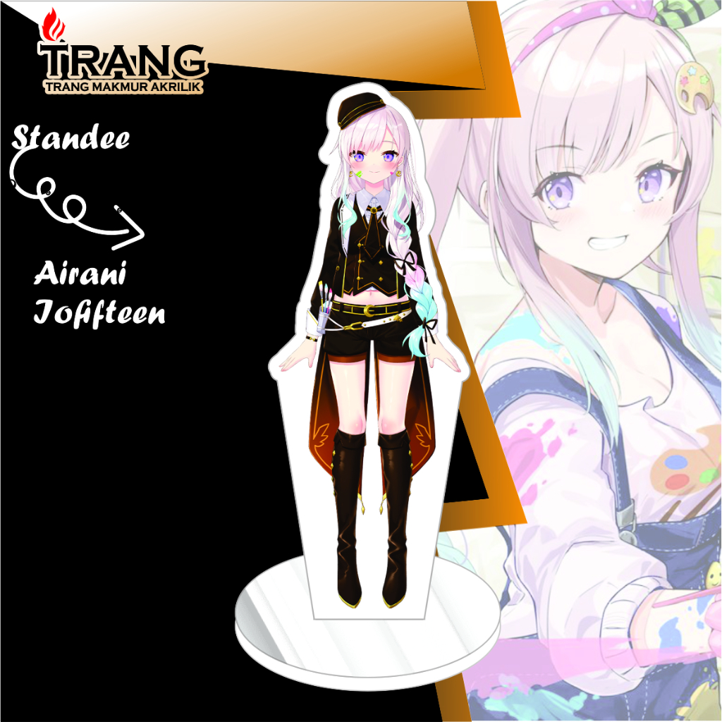 Standee figure Acrylic Vtuber Hololive Indonesia Anya Iofi Kaela Kobo ...