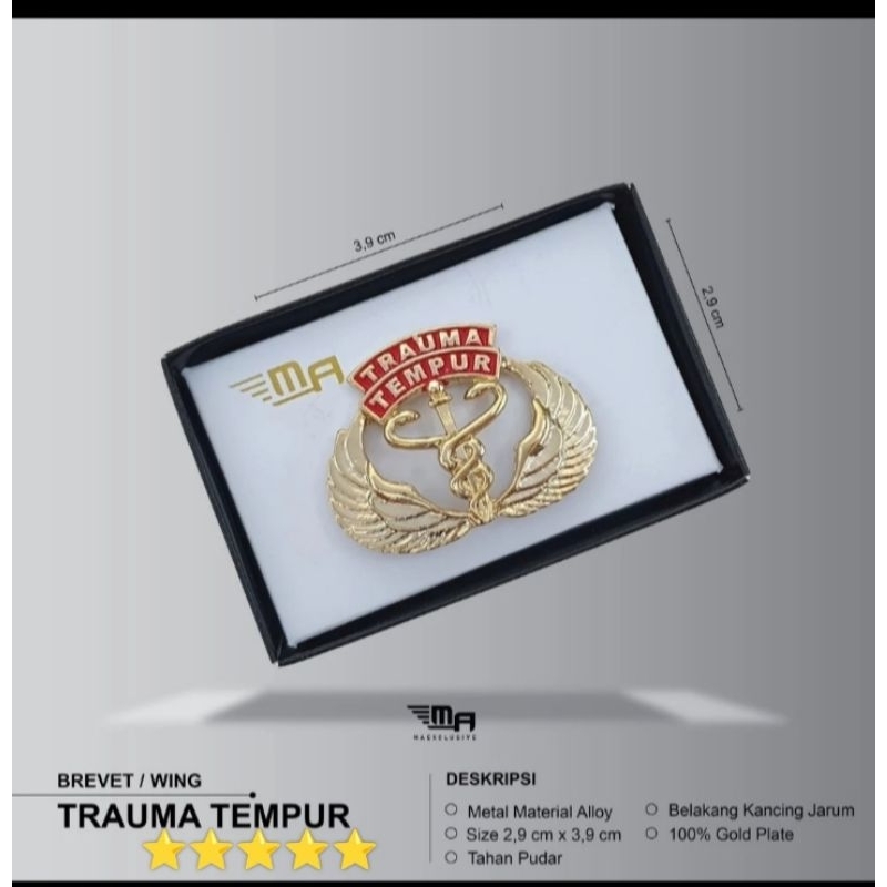 Combat trauma wing/Bivet Combat trauma wing | Shopee Malaysia